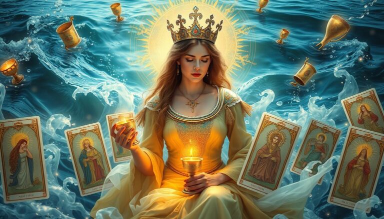 A Rainha De Copas No Tarot: Significados E Interpretação