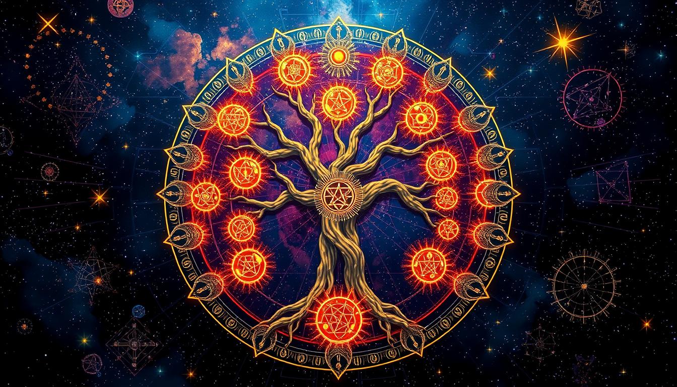 Árvore Da Vida Cabalística: Guia Completo
