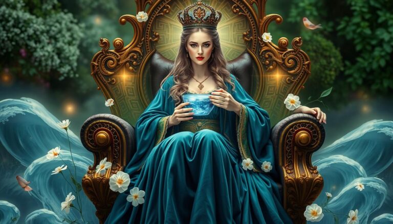 A Rainha De Copas No Tarô: Significado E Interpretação