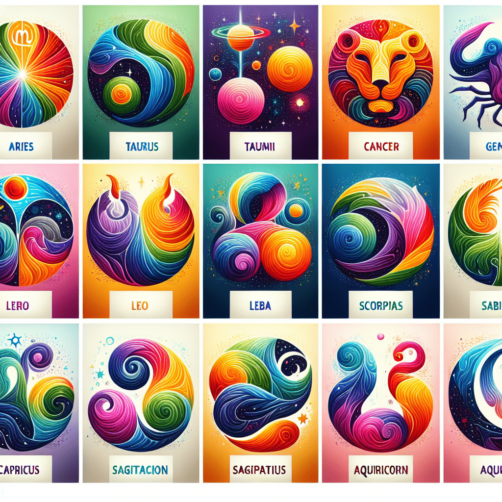 Cores Da Sorte Para Cada Signo Do Zodíaco