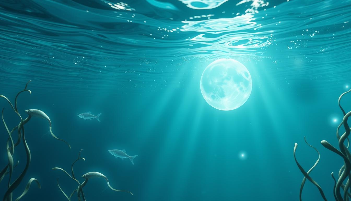 Lua Em Peixes